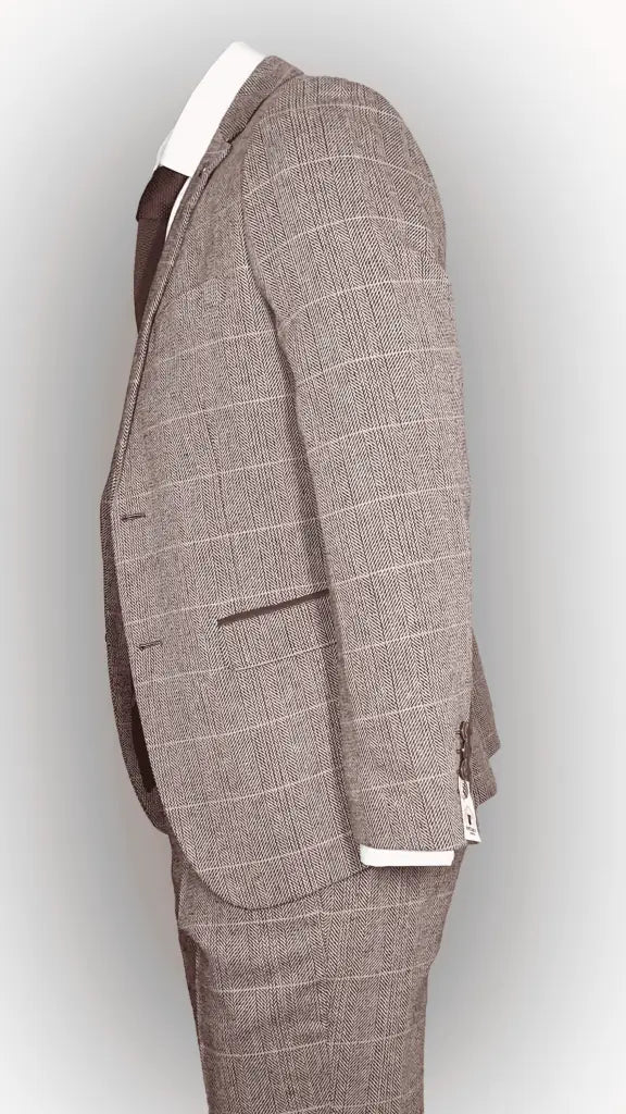 3 - Piece Suit Mix and Match Brown/Black Classic – Garrison Suits